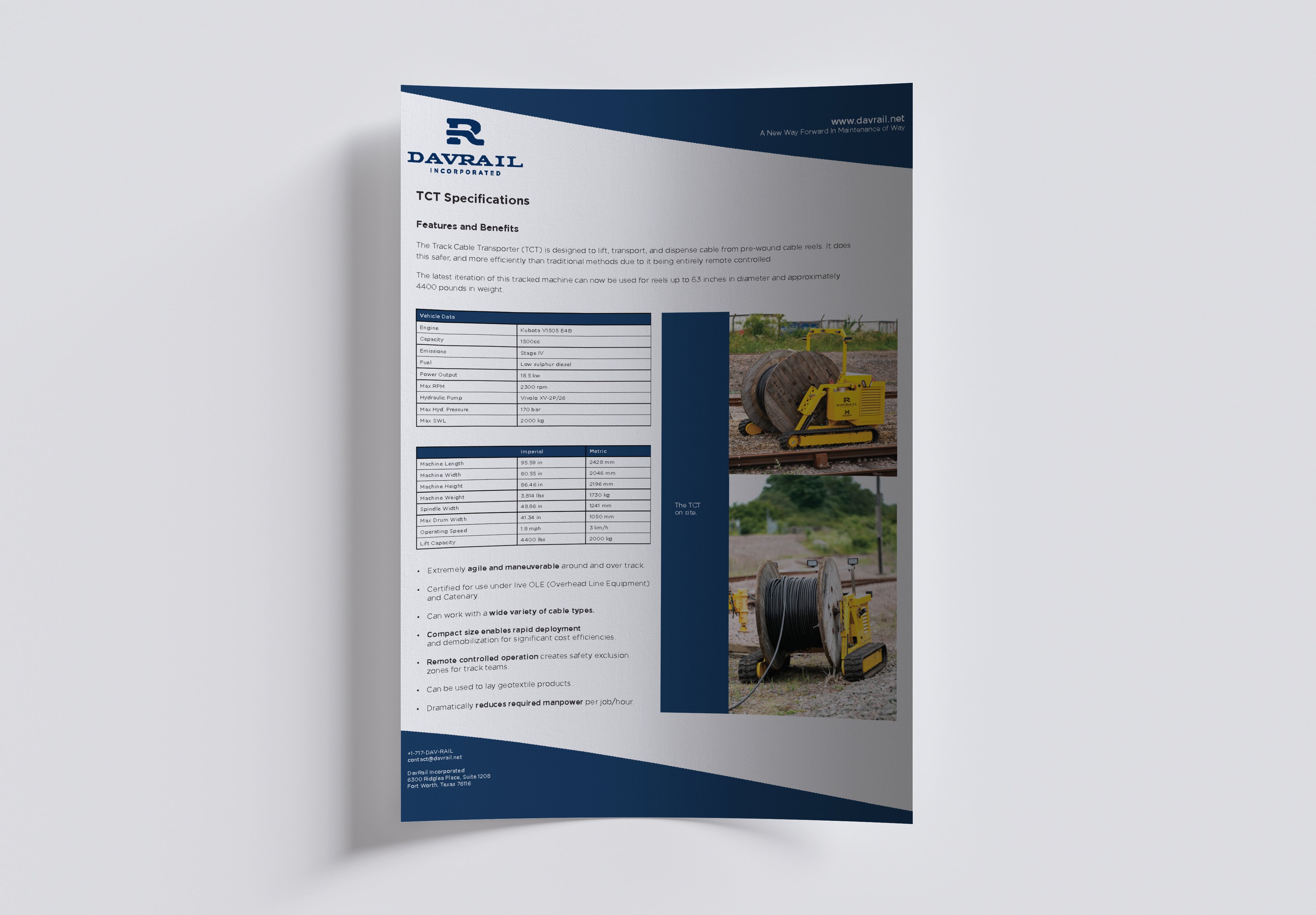 Spec Sheets